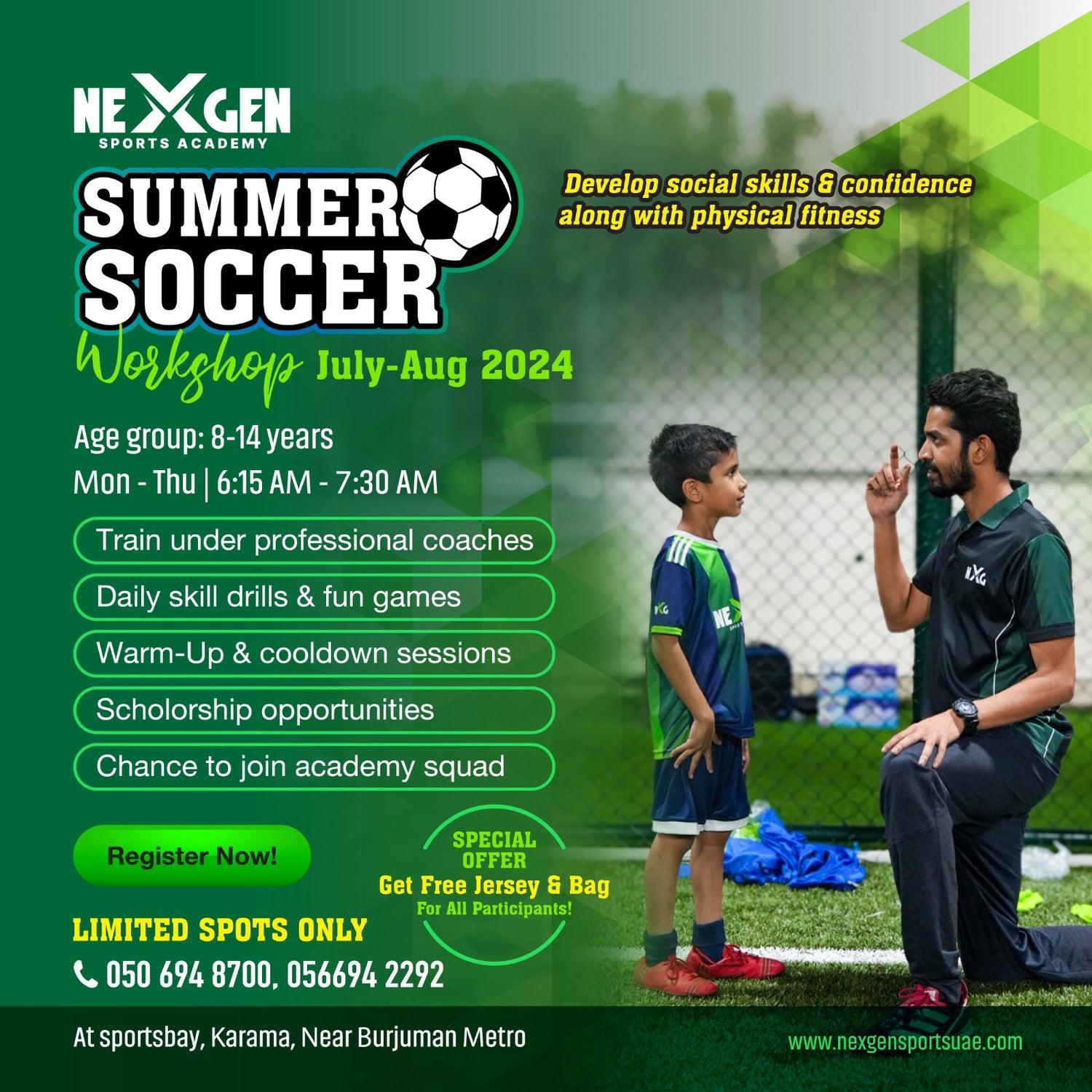 Nexgen Sports Academy: Football Training, Fitness Programs & Events – NEXGEN Sports Academy